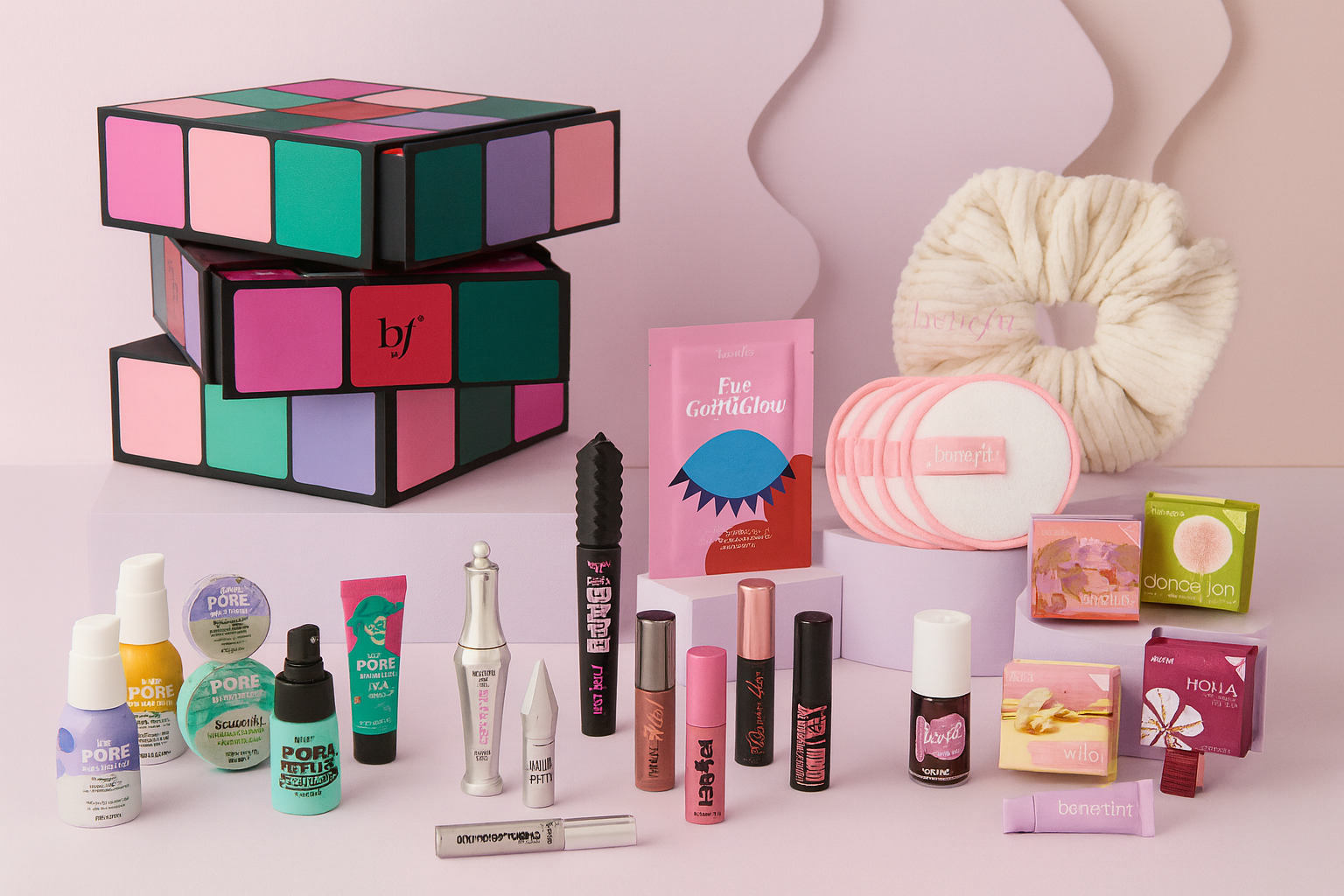 Calendario de Adviento Benefit- The Glam Cube – Hello Beauty